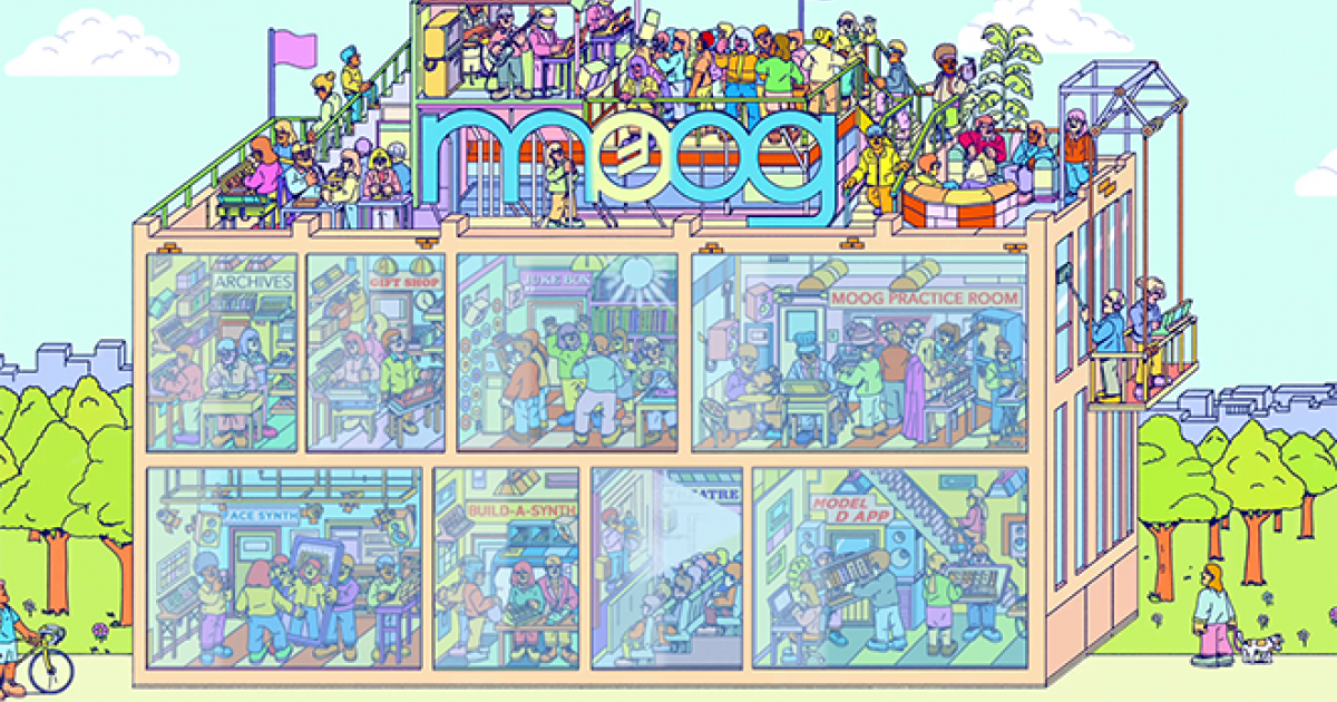 Moog celebrates 70th anniversary with "Minimoog Model D experience ...