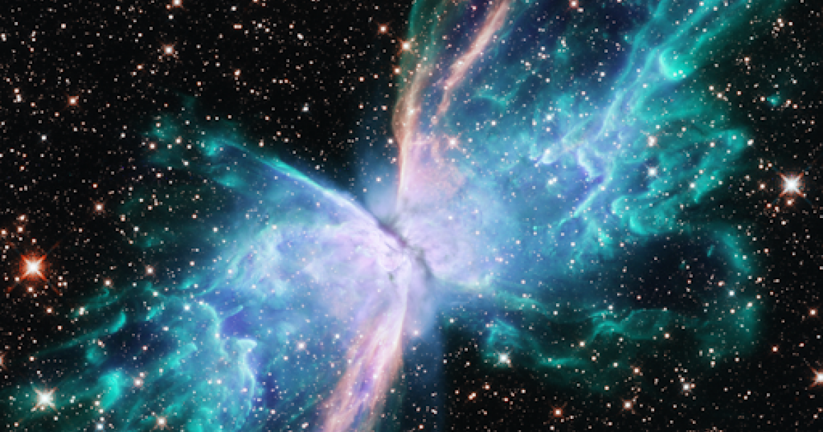 NASA has shared a musical representation of the Butterfly Nebula using ...