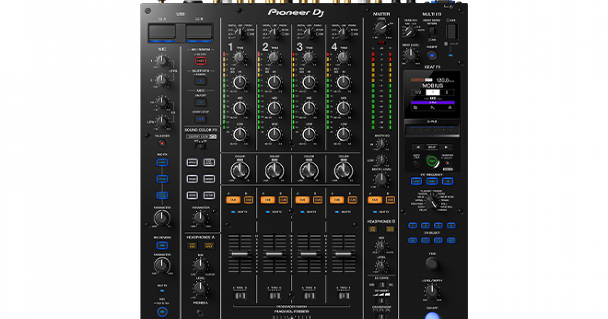 Pioneer DJ announces new four-channel high-end mixer, DJM-A9 - Tech ...