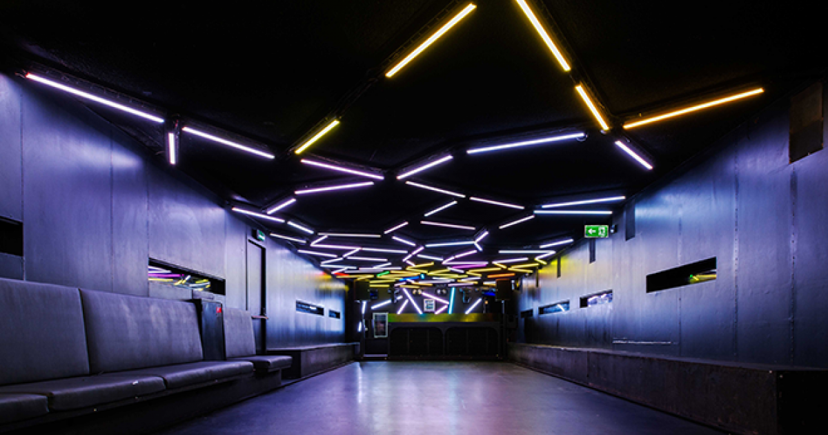 Check out this hydraulic-powered "moving" DJ booth in Rotterdam ...