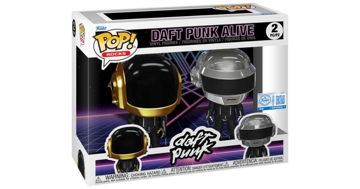 Funko launches Daft Punk collectibles celebrating duo’s iconic looks ...
