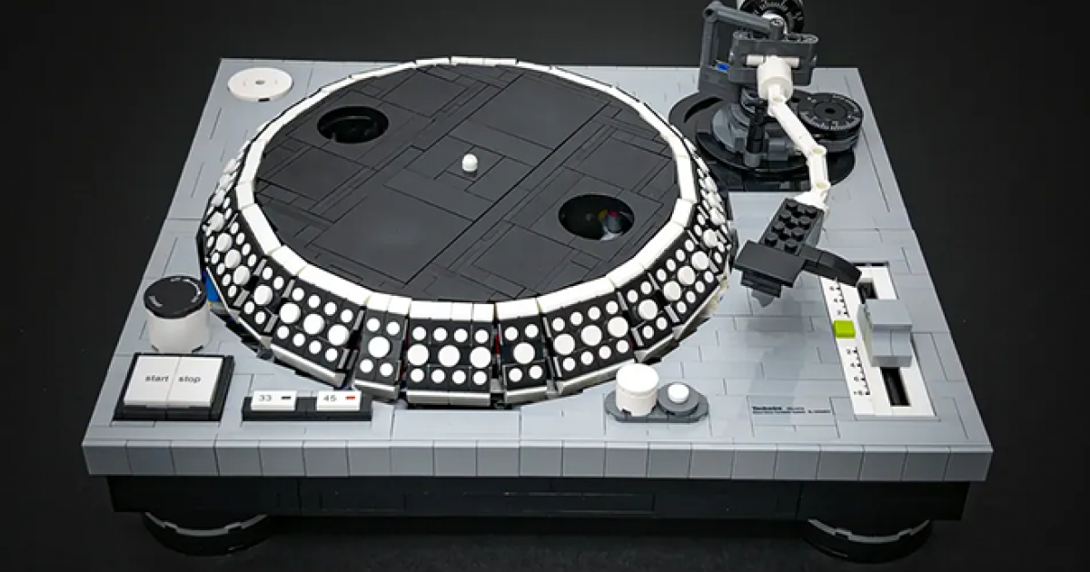 Functional LEGO Technics SL-1200 MK2 turntable could become official ...