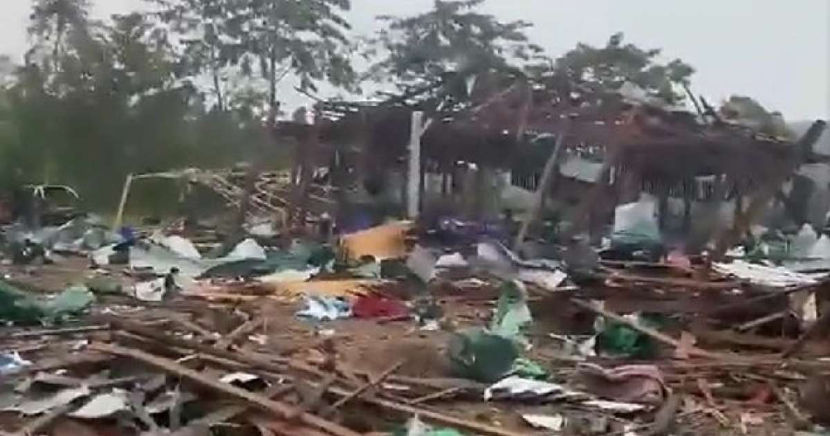 At least 60 killed in military air strike at music festival in Myanmar ...