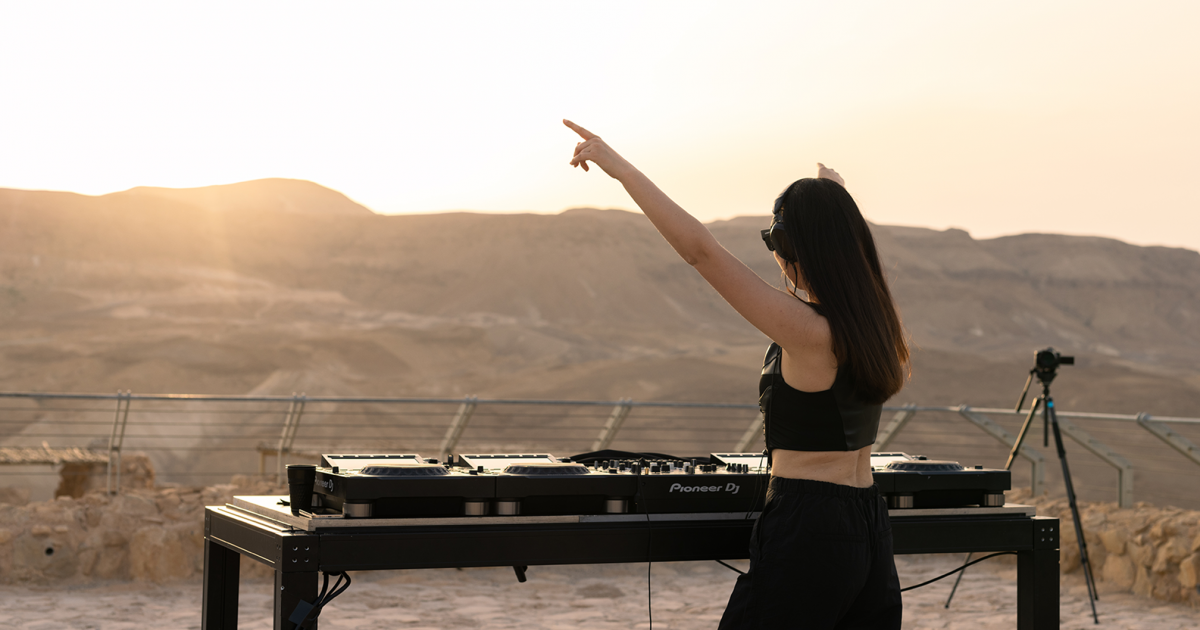 Watch a stunning trance set from Nifra on the clifftops of Masada Fortress - Video Blog - Mixmag ...