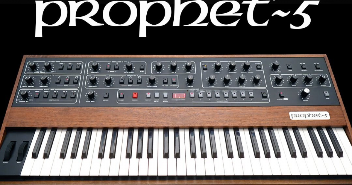 The new Prophet-5 will take you back to the future - Global - Mixmag Asia